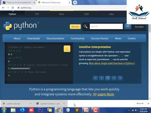How to Download jetbrains and python - YouTube