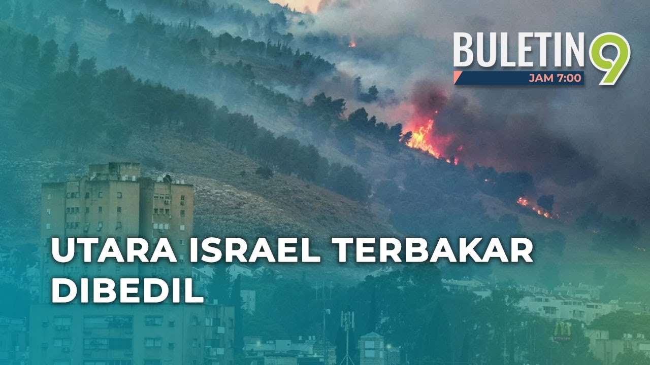 Kebakaran Merebak Ke Seluruh Utara Israel - YouTube