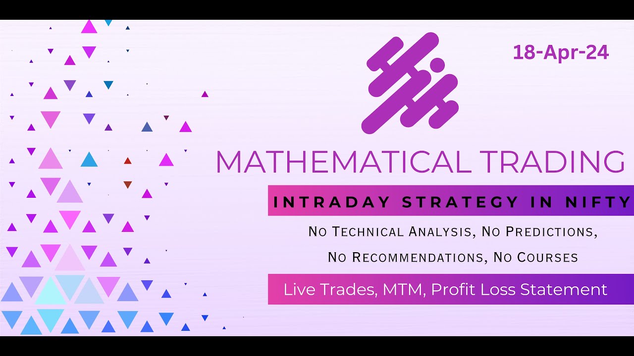 Live Trading Using Mathematics - YouTube
