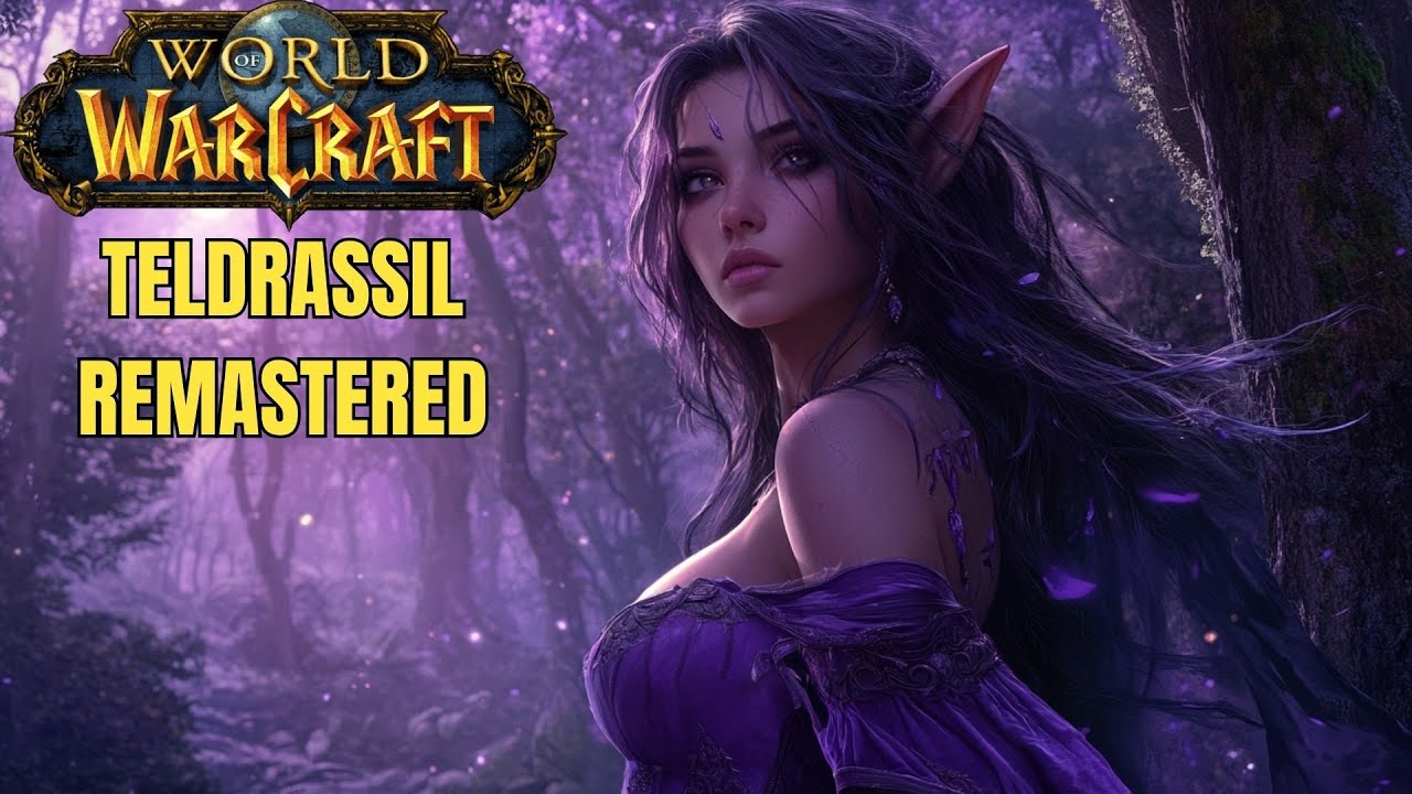 Teldrassil Remastered - World of Warcraft Classic Cinematic - YouTube