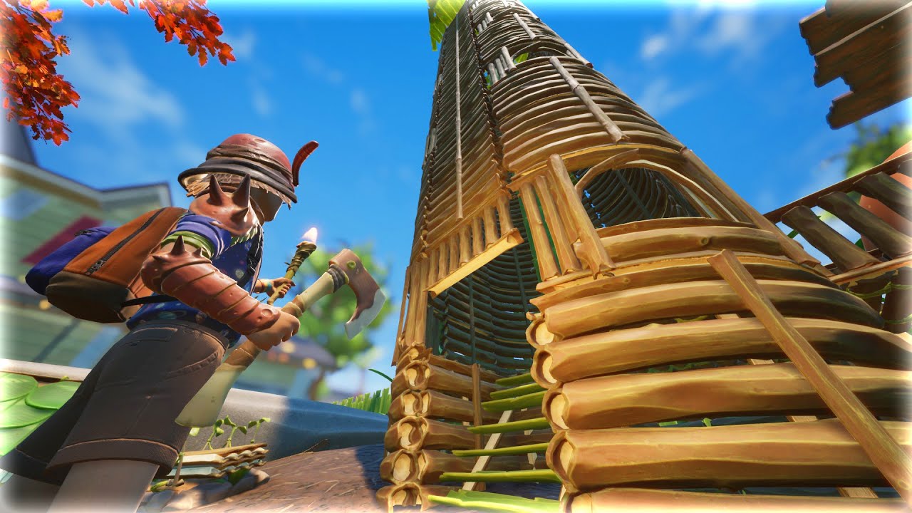 Building a Massive Watchtower! - Grounded - Part 25 (Whoa!) - YouTube