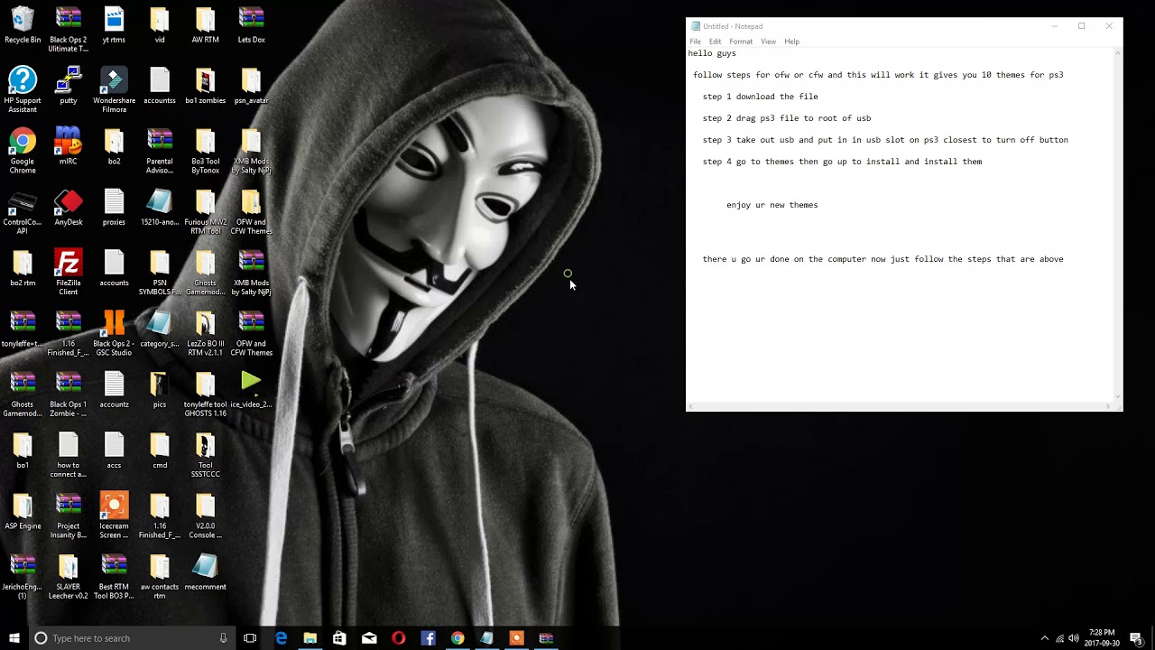 Ps3 OFW and CFW Themes - YouTube