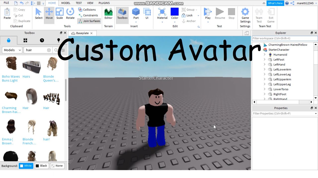 Come Creare Un Avatar Personalizzato Su Roblox Studio Roblox Studio Come Creare Un Avatar Personalizzato Su Roblox Studio Roblox Studio