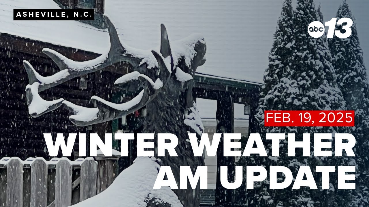 Winter weather morning update (Feb. 19, 2025) - YouTube