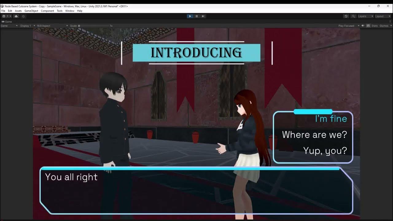 Non-Linear Dialogue & Cutscene System for Unity - YouTube