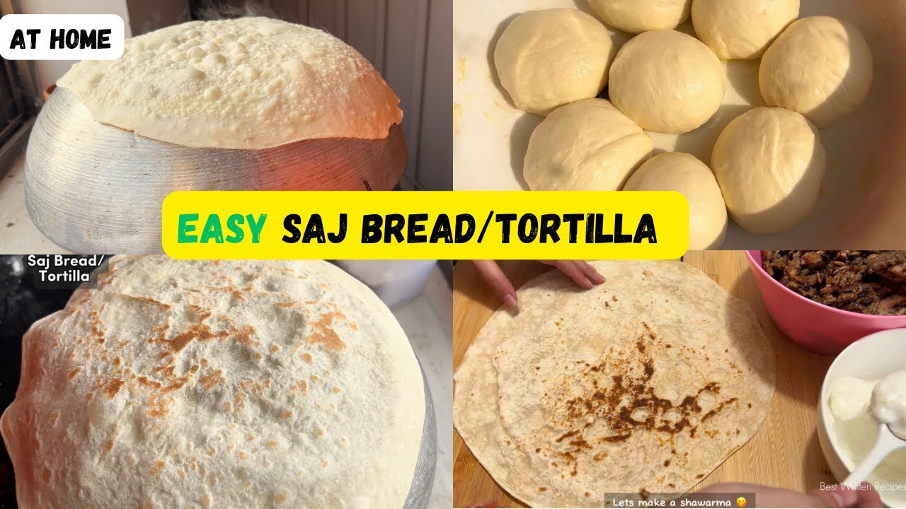 Shelby’s Shawarma Saj Bread Recipe | Authentic Middle Eastern Flatbread ...