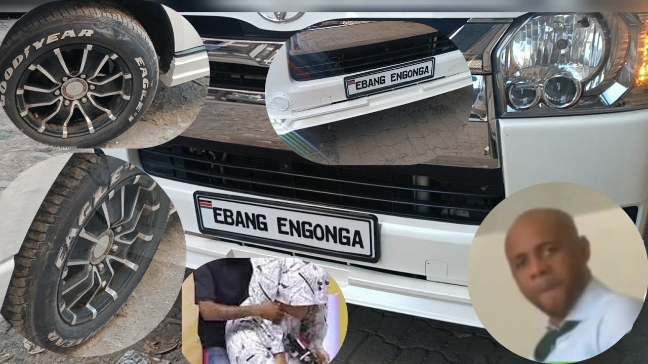 Meet A Kenyan Man Who Decided To Customize Ebang Engonga Number plate ...