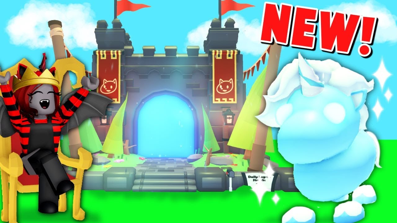 NEW FROST UNICORN🦄 and CASTLE🏰 in Adopt Me! | Roblox - YouTube