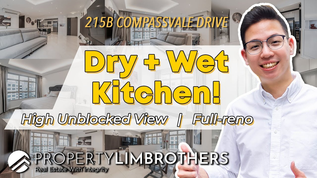 215B Compassvale Drive : High Floor 5-Room HDB in D19 | Home Tour [Sold ...