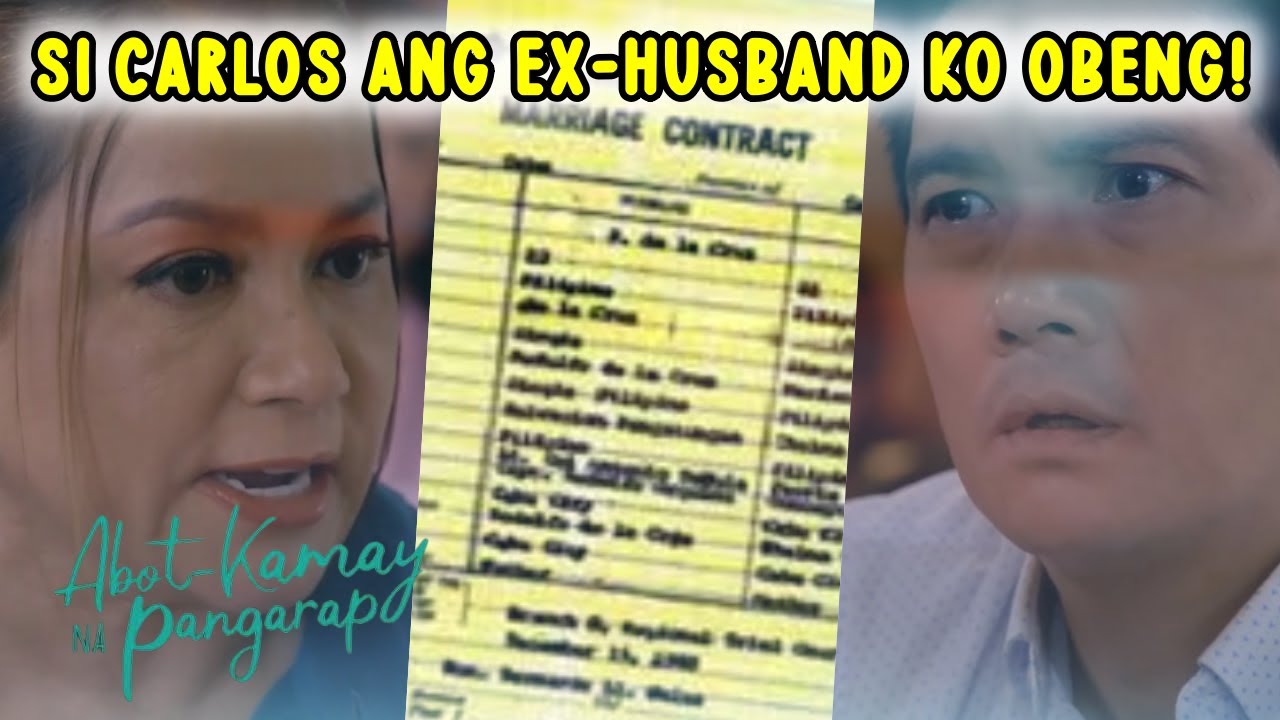 Abot Kamay Na Pangarap: Hindi Pala Pwedeng Pakasalan Ni Carlos Si ...