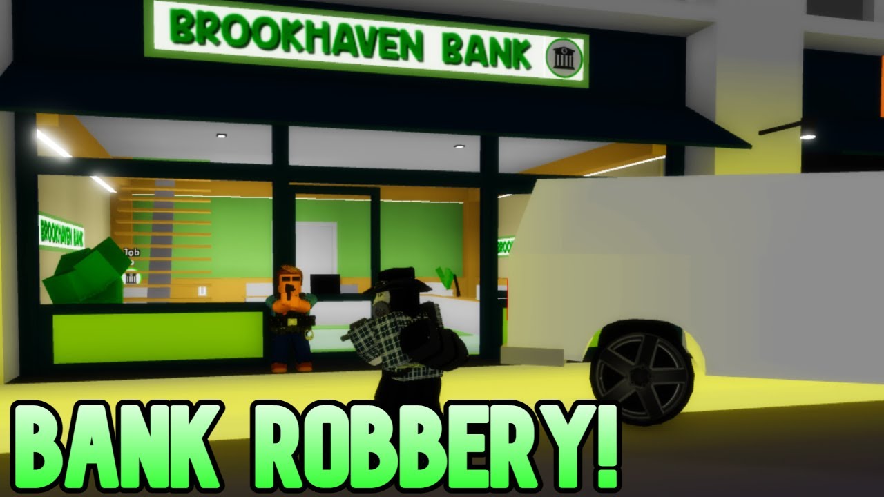 BANK ROBBERY! | A Roblox Brookhaven Movie (Brookhaven RP) - YouTube
