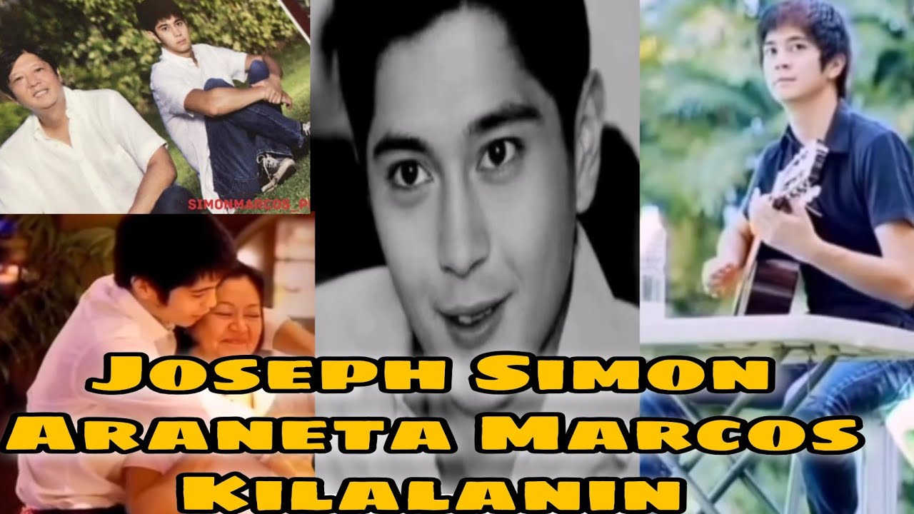JOSEPH SIMON MARCOS Middle Son of Bongbong Marcos - YouTube