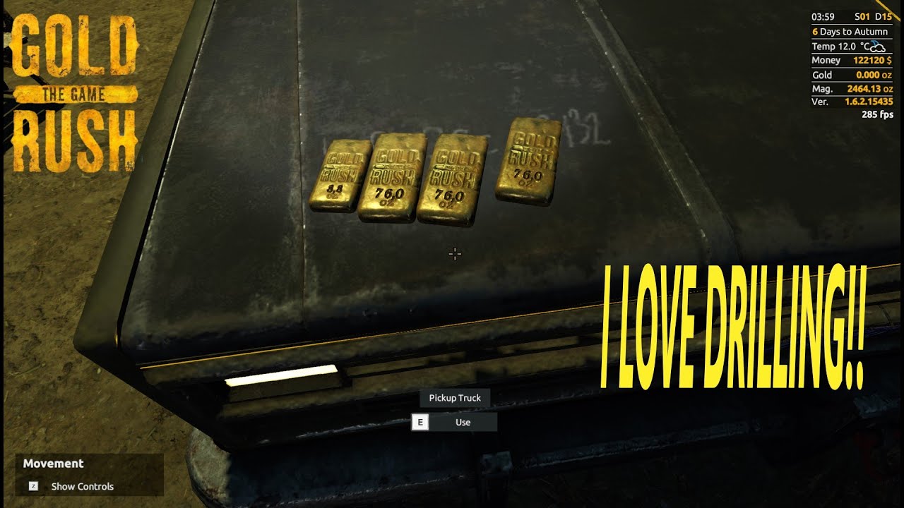 LOVE DRILLING!!!!!!! - Gold Rush The Game - YouTube