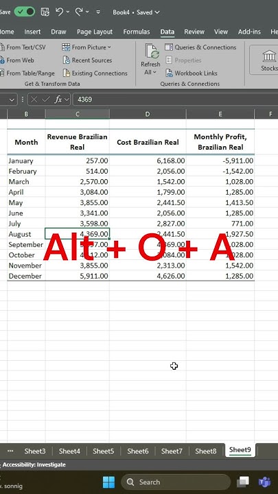 Autoformat Table in Excel #excel #microsoftexcel #exceltips #exceltricks #msoffice #smartexcel ...