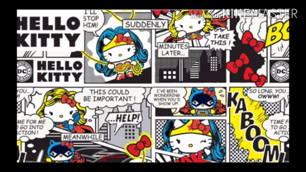 DC Comics x Hello Kitty - YouTube