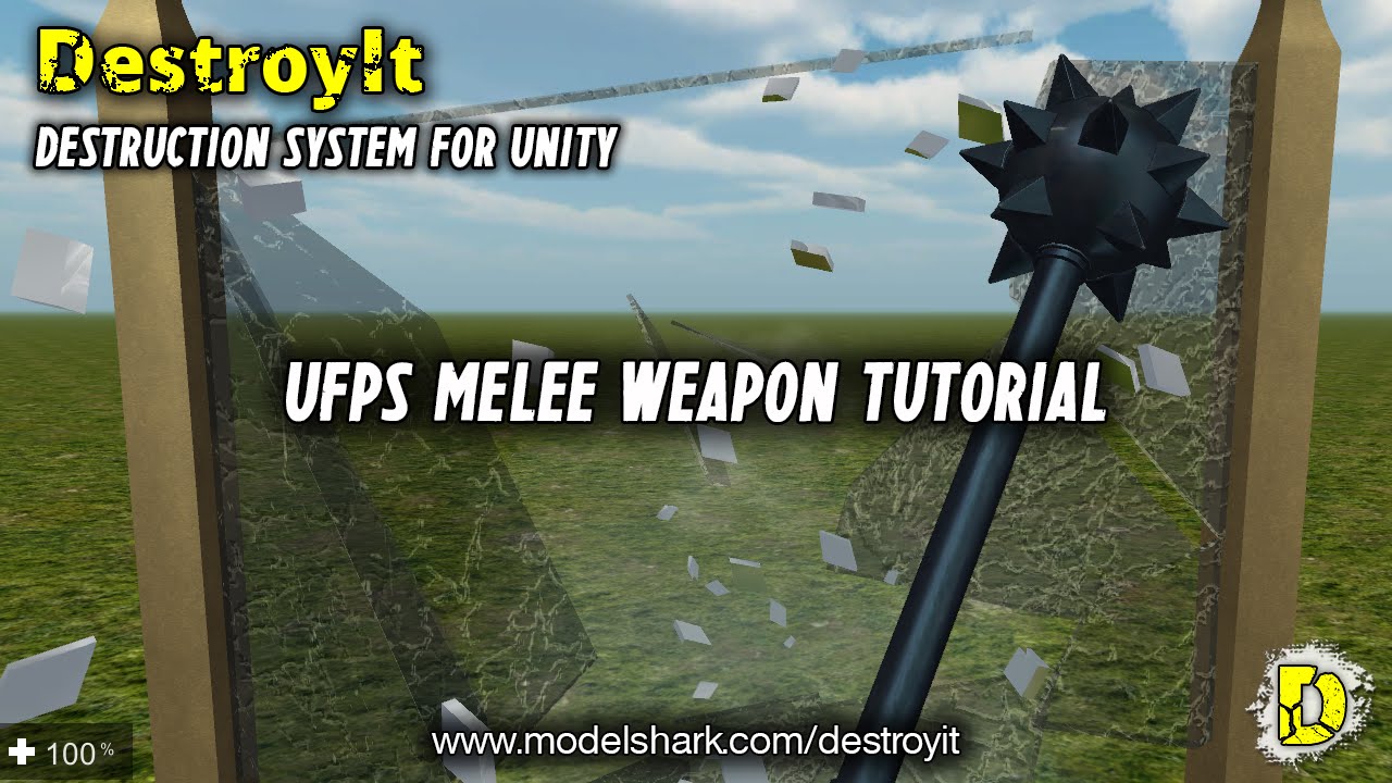 DestroyIt - UFPS Melee Weapon Tutorial - YouTube