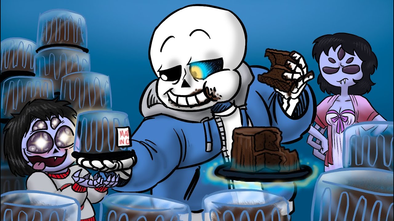 Sans' cakes (Gabriel Iglesias animatic by killb94) - YouTube