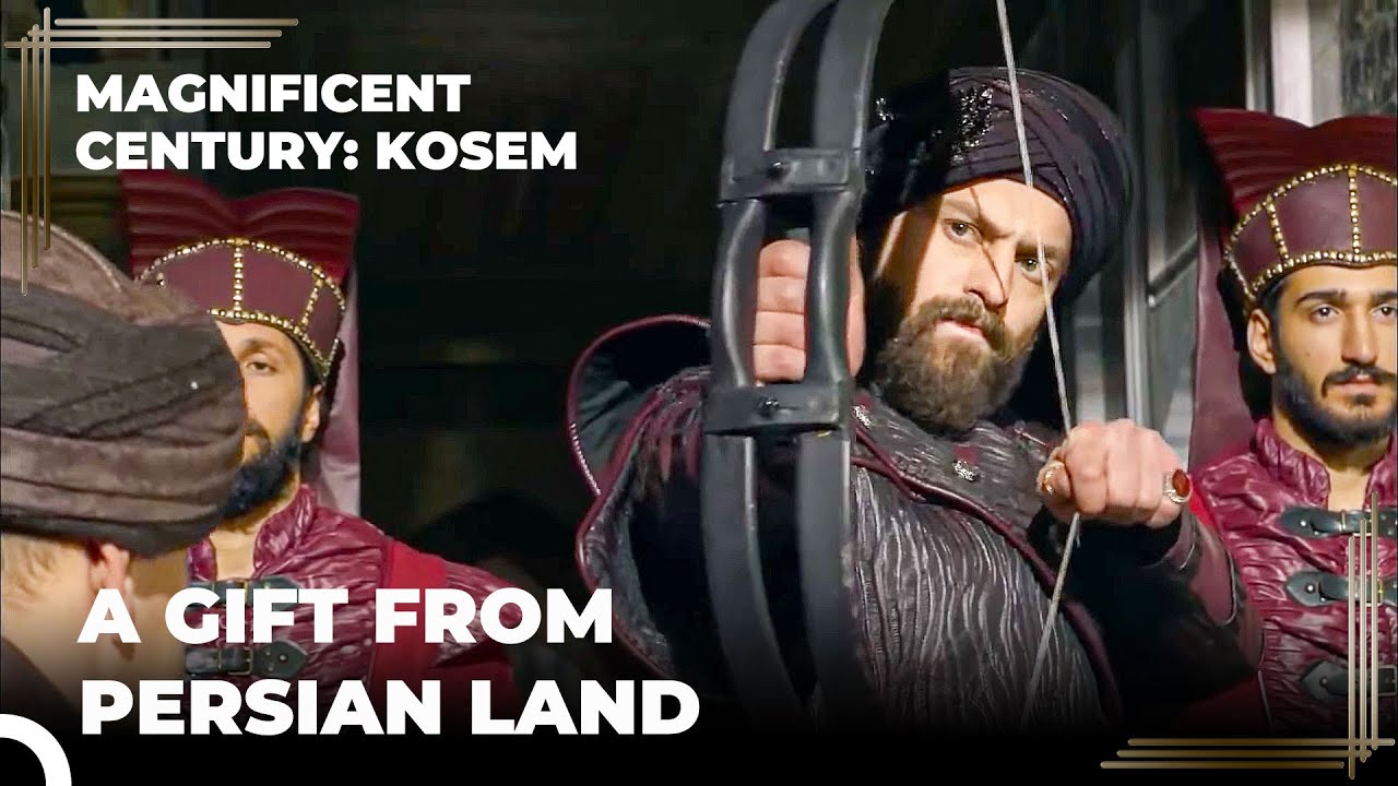 Huseyin Agha Sets the Persian Bow | Magnificent Century Kosem - YouTube