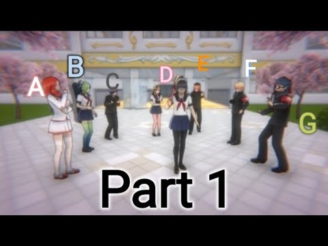 Alphabet killer challange! Part 1. Yandere simulator - YouTube