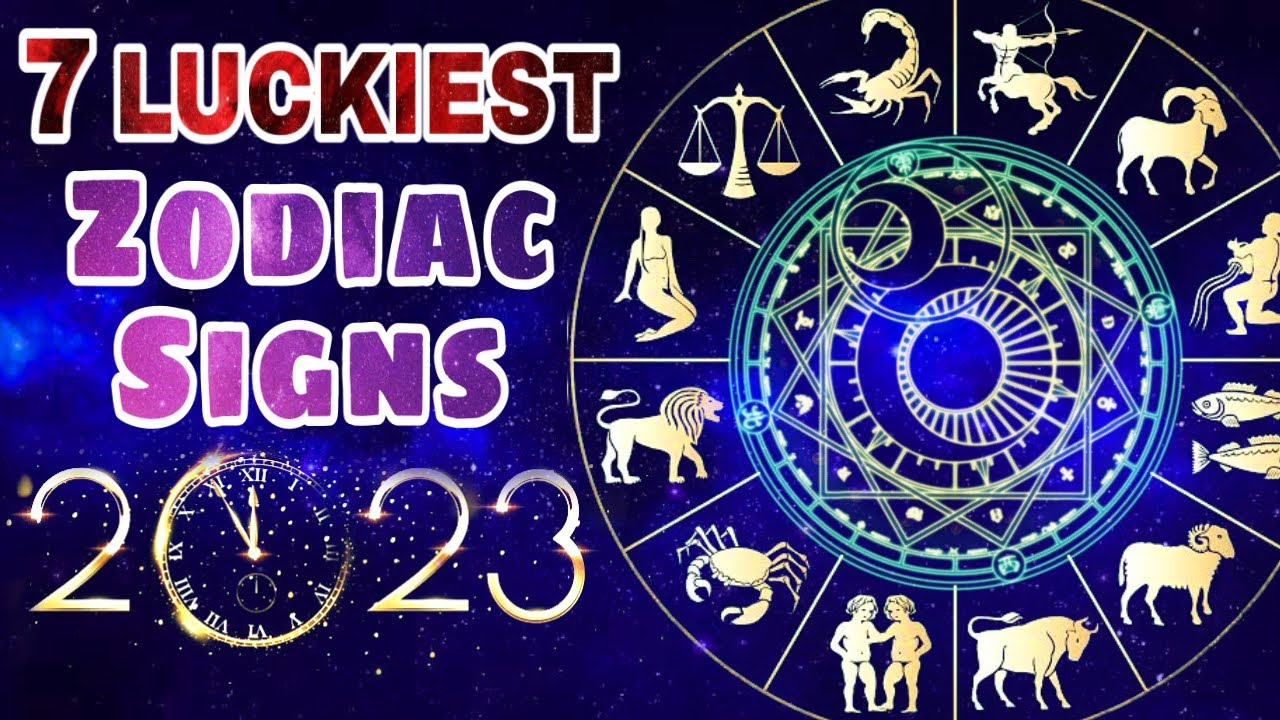 TOP 7 LUCKY ZODIAC SIGNS IN 2023 | Pinaka swerteng zodiac sign ngayong ...