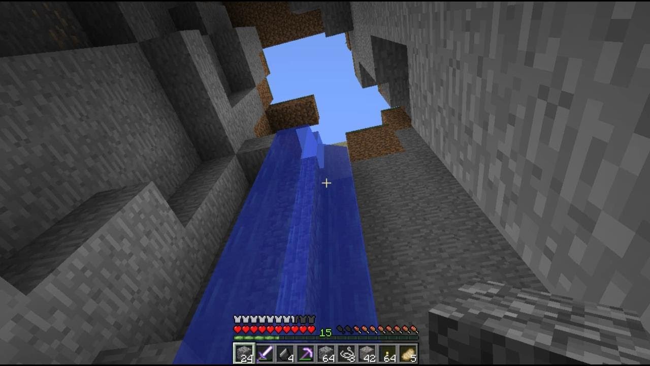 Minecraft - Tiny Cavern - YouTube