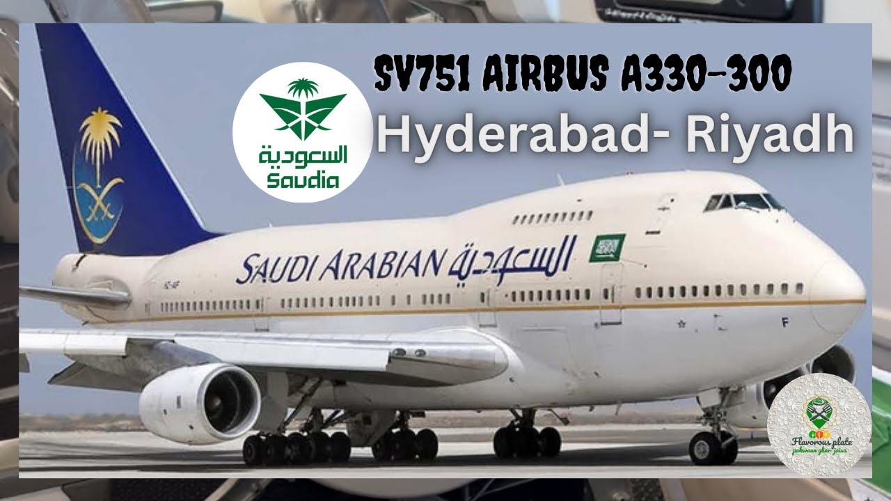 Saudi Airlines | Economy Class Review | 🛫Takeoff & Landing 🛬| Airbus ...