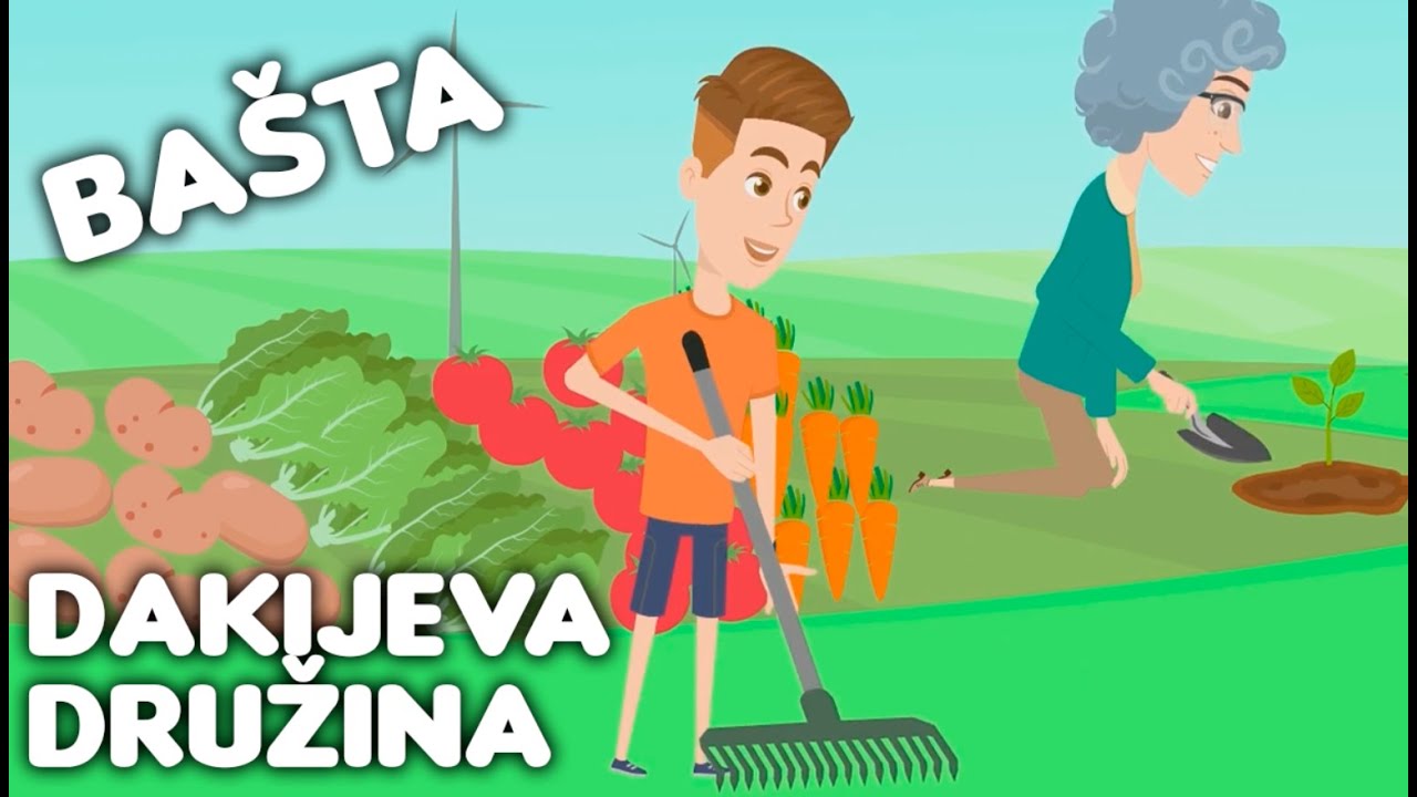 Pesmica Povrće ∣ Decije pesme ∣ Pesmice za decu - YouTube