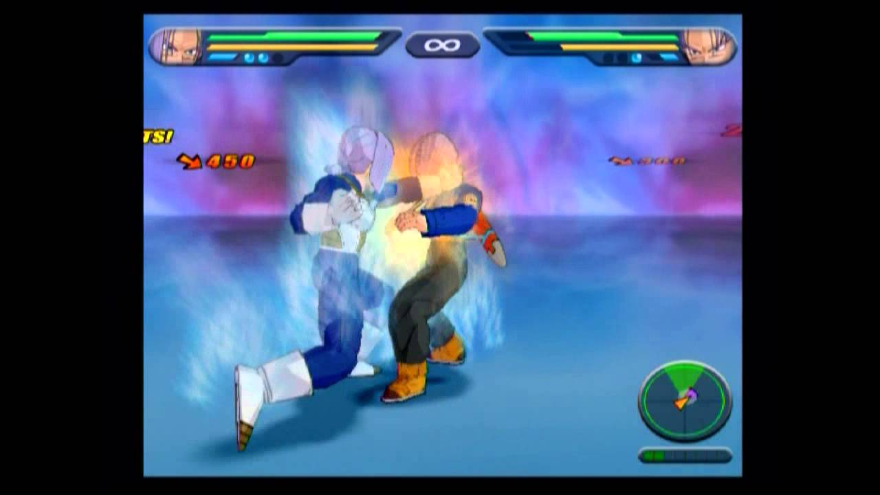 DBZ Budokai Tenkaichi 1 | CPU vs CPU #8 | Trunks vs Trunks (w/ Sword ...