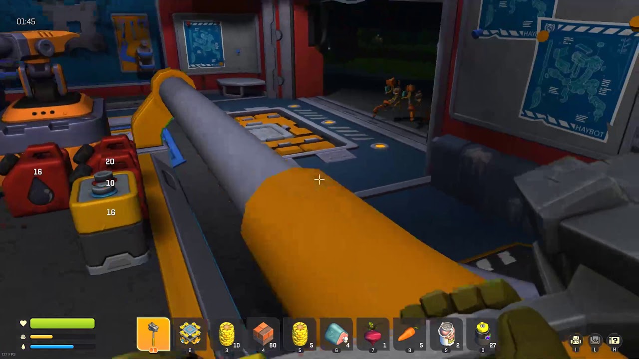 Scrap Mechanic with Kylar Farm Bot's Attack - YouTube