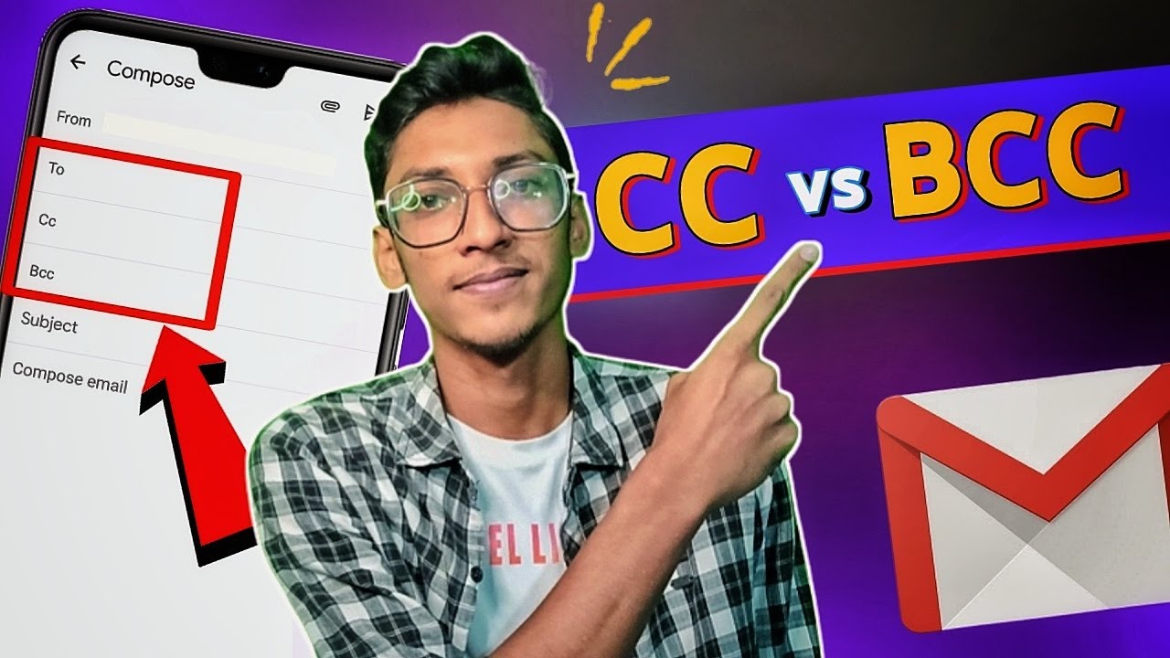 What is CC and BCC in Gmail || CC and BCC in Gmail Explained || CC and ...