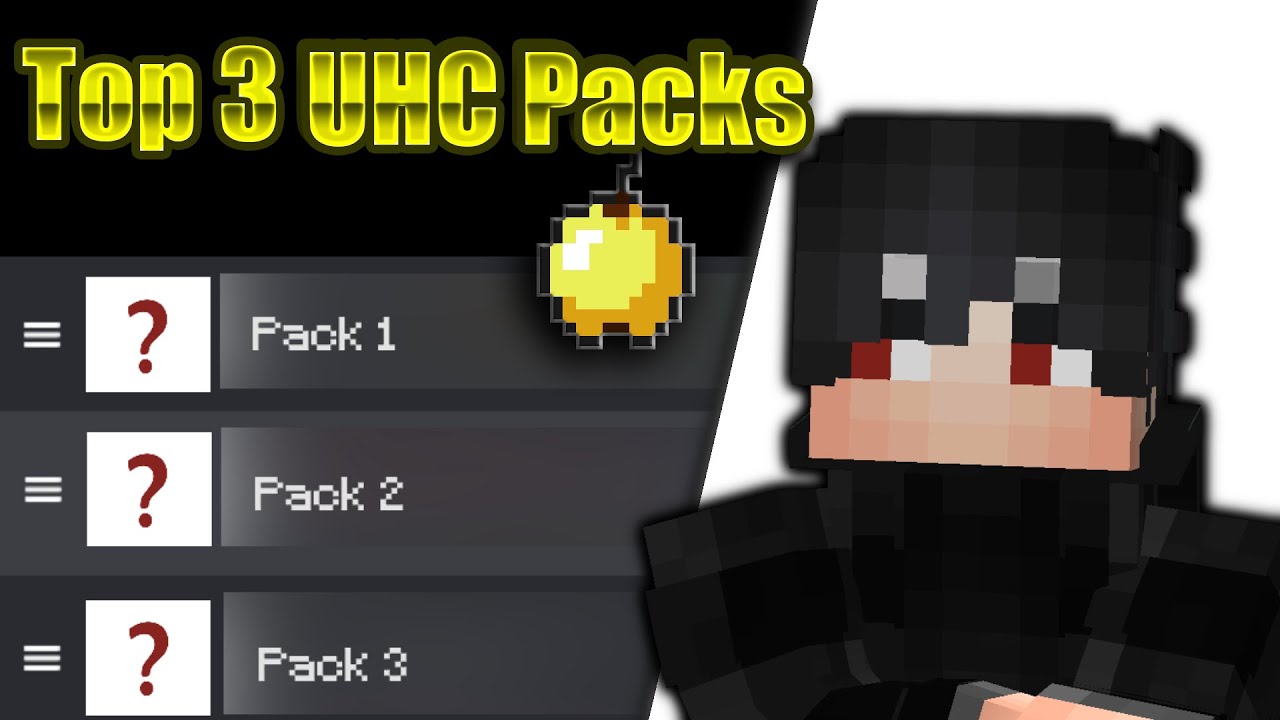 TOP 3 UHC TEXTURE PACKS - YouTube