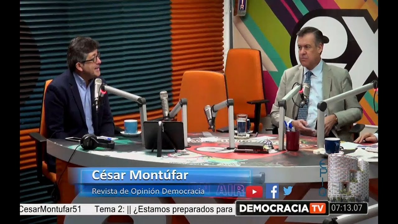 César Montúfar y Andrés Páez 23SEP2019 Democracia TV - YouTube