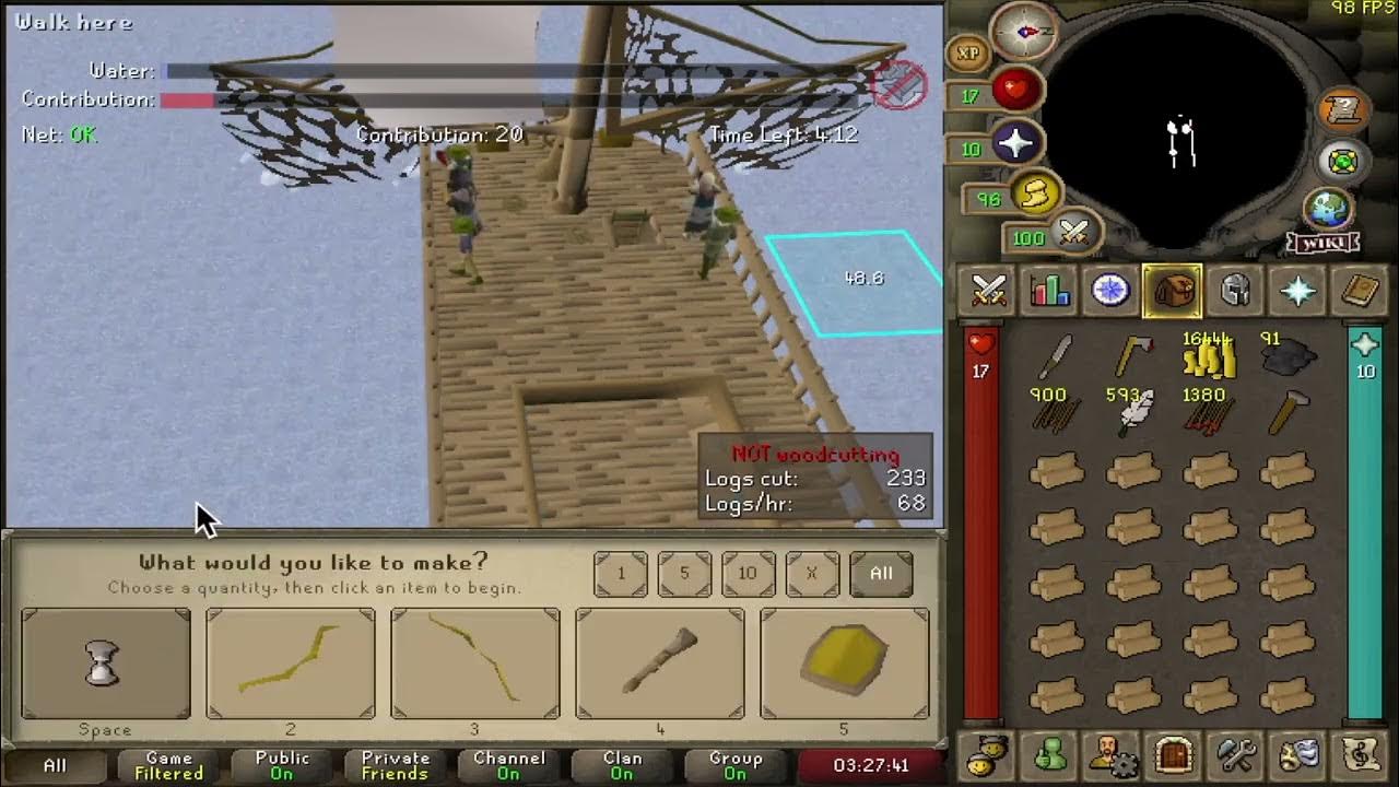 Ironman Fishing Trawler Guide OSRS Guide - YouTube