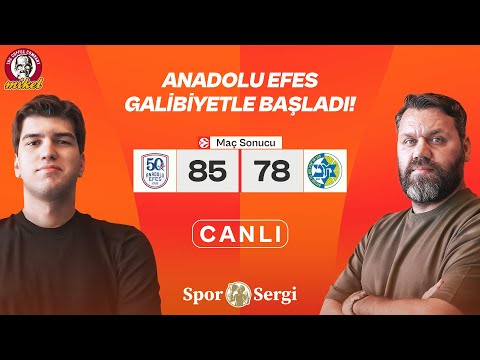 ANADOLU EFES - M. TEL AVIV MAÇ SONU | FENERBAHÇE BEKO - PARIS BASKETBALL MAÇ ÖNÜ | EuroLeague Gecesi