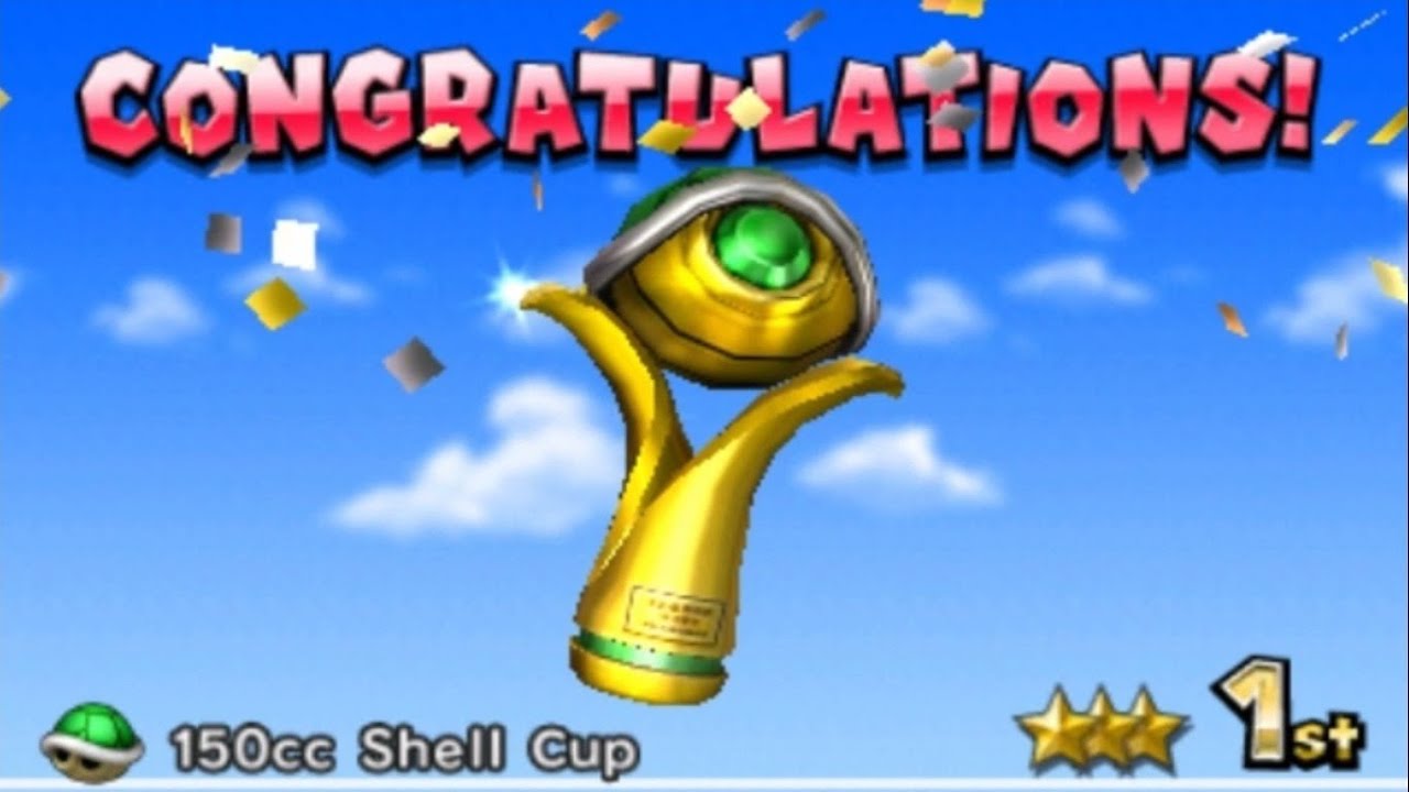Mario Kart 7 - Shell Cup 150cc (3 Star Rank) - YouTube