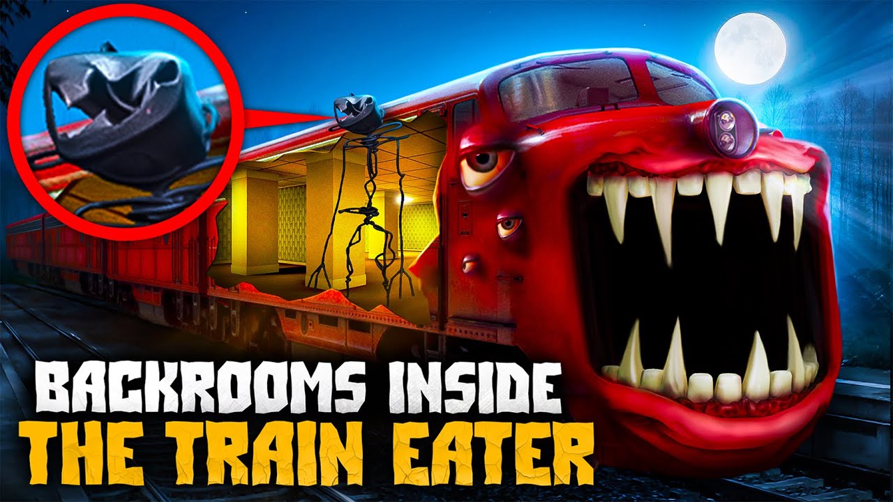 BACKROOMS INSIDE THE TRAIN EATER! - YouTube