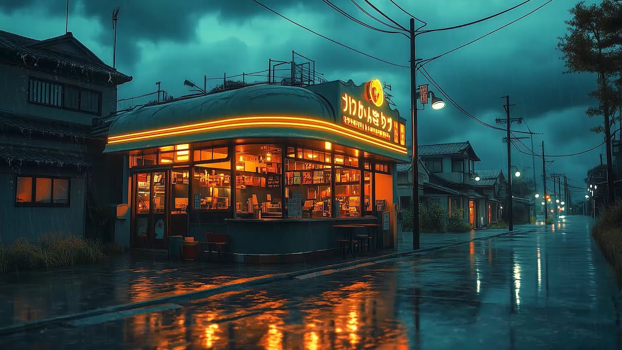 Experience 1980s & 90s Lofi Hip Hop Beats | Productivity Rainy Nights ...