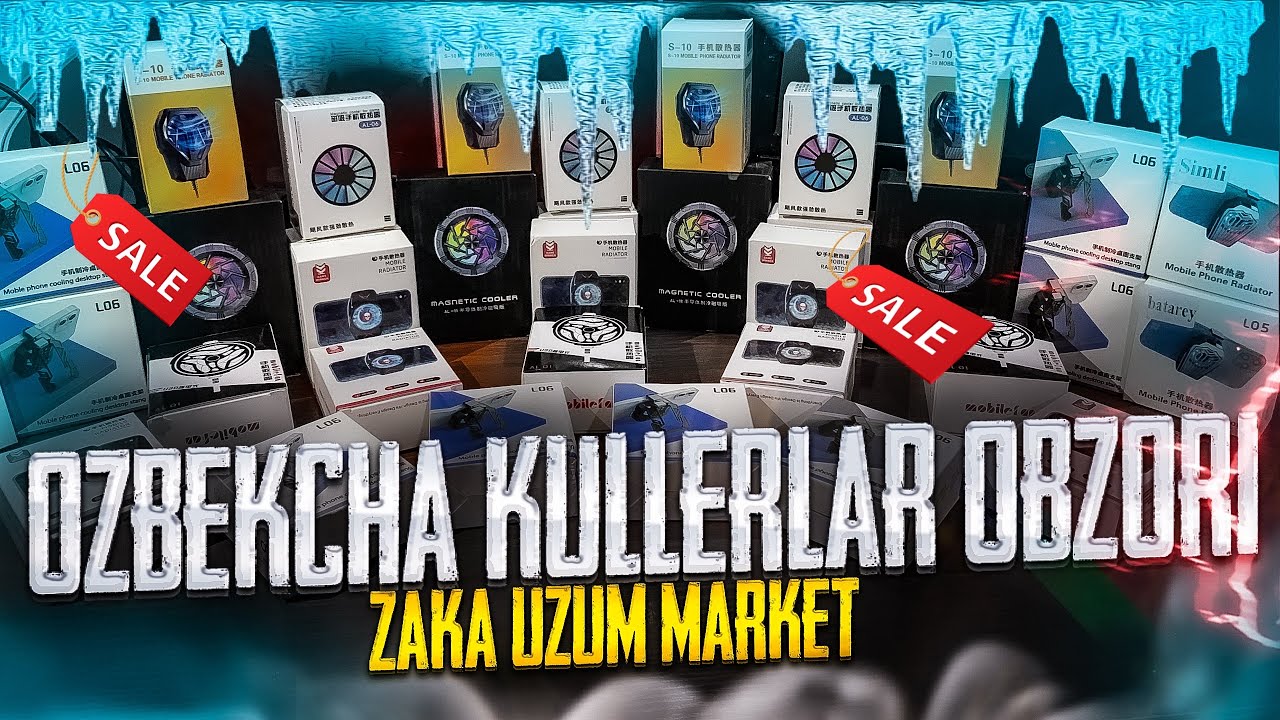 O’ZBEKCHA KULERLAR OBZORI 🔥 (PUBG COOLER)🥶😰MODELLAR : AL01, AL11, AL06 ...