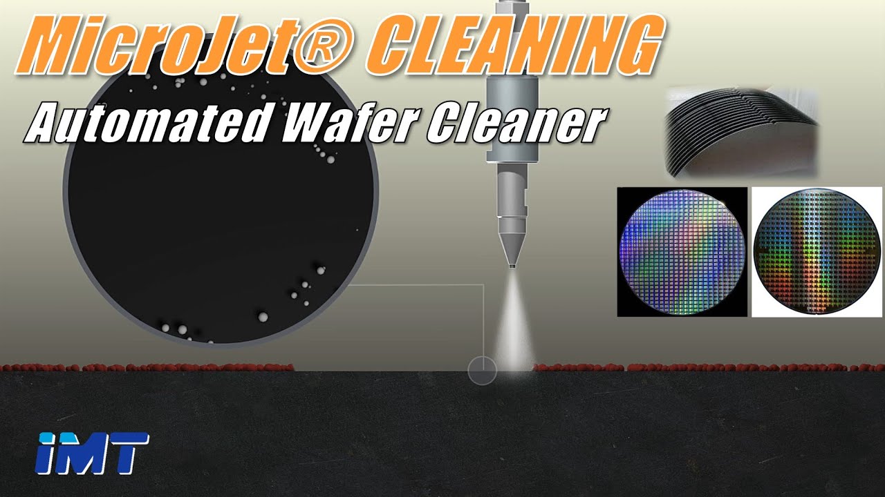 [아이엠티 IMT-CO2] Automated Wafer Cleaner (웨이퍼 자동 세정기) - YouTube