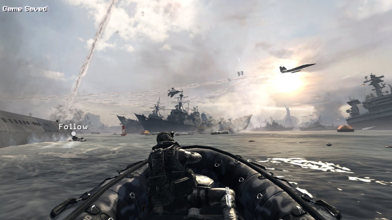 Call Of Duty Modern Warfare 3 (Story)/#02:The Enemy Fleet,With The So ...