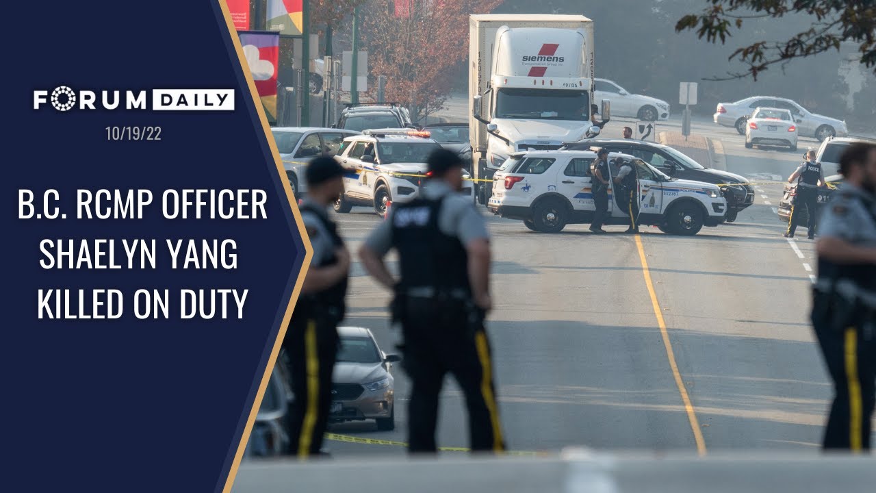 B.C. RCMP Officer Shaelyn Yang Killed on Duty - YouTube