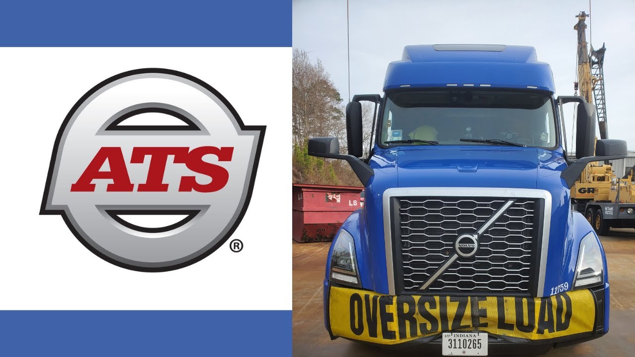 ATS Specialized - 1st Oversize Load - YouTube
