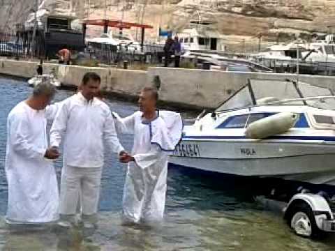 Pastor Costel Posirca,Prezbiter ilie Grasu. Botez - YouTube