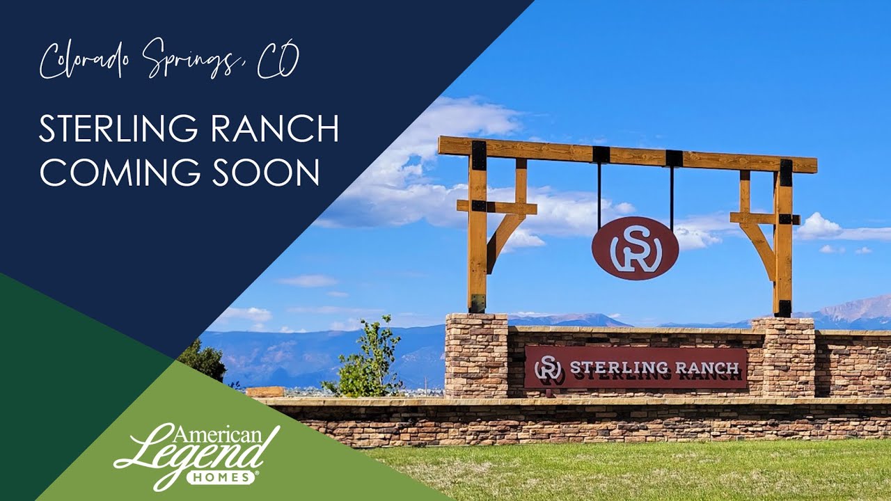 American Legend Homes in Sterling Ranch Coming Soon! - Colorado Springs ...