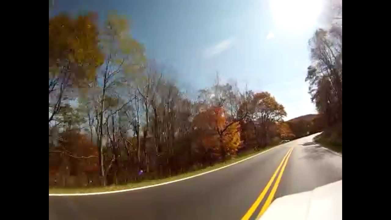 Skyline Drive, Virginia. Fall colors. - YouTube