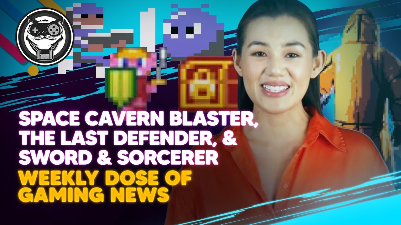 Mega Cat Studios Weekly Dose of Gaming News: Space Cavern Blaster, Last Defender, & Sword ...