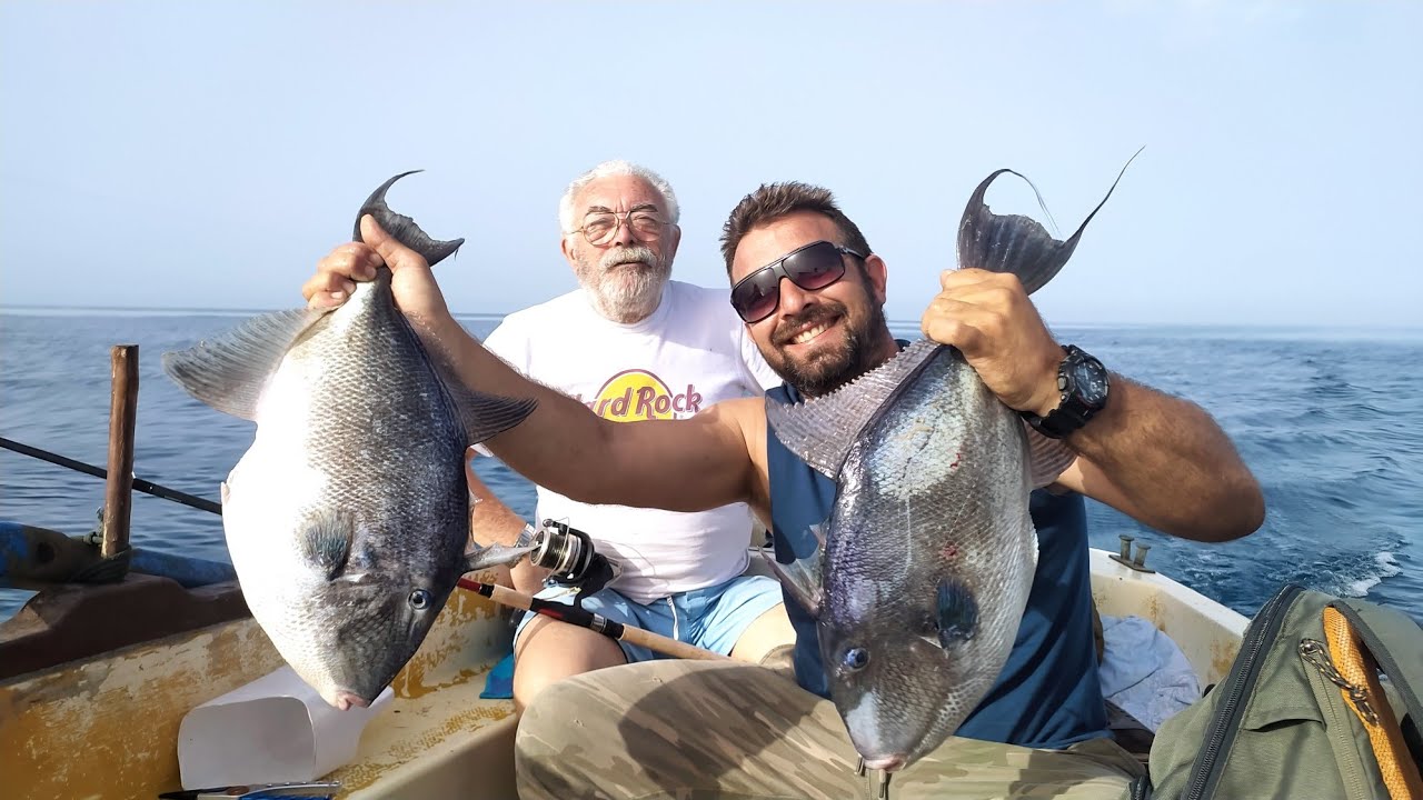 Il Pesce Balestra, Pesca con il Palamito!! - YouTube