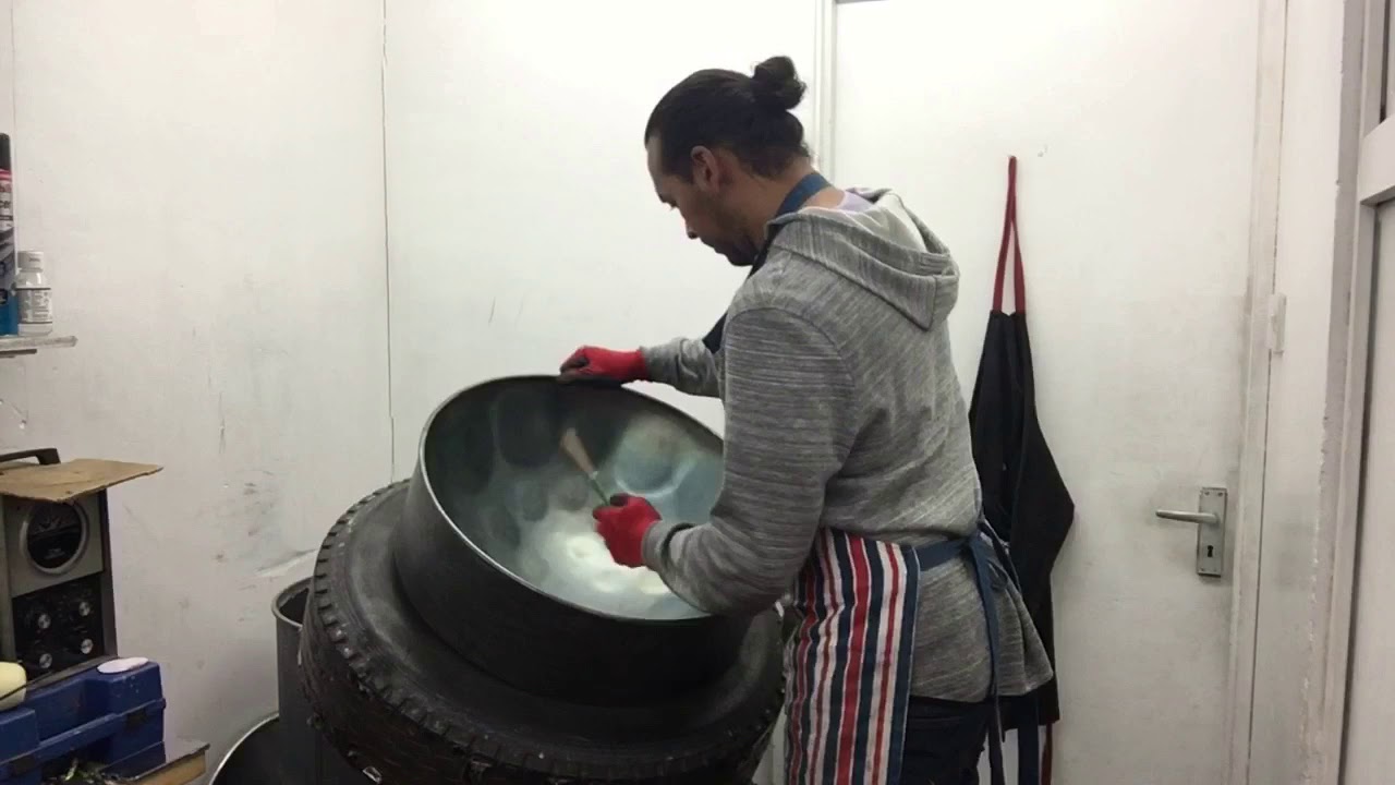 STEELPAN-MAKING A TENOR PAN(Part 11) - YouTube
