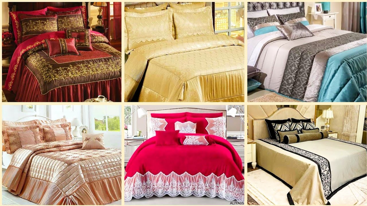 Latest Comfortable Fancy Bed Sheets With Amazing Blankets - YouTube