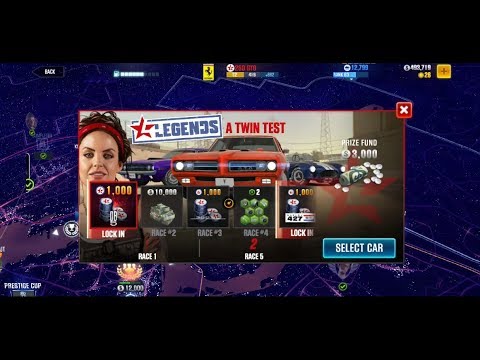 COMPLETING CSR2 LEGENDS : A TWIN TEST (NEW RELAY RACES) RRGANG - YouTube